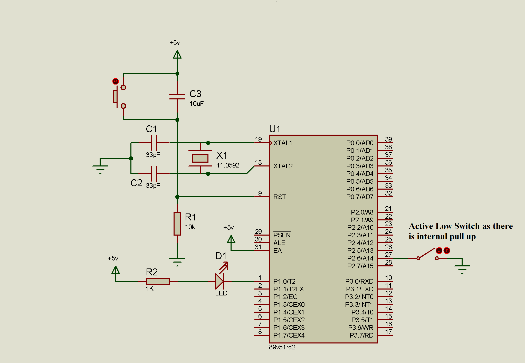 8051 Microcontroller Trainer Kit Circuit Diagram Circuit Diagram