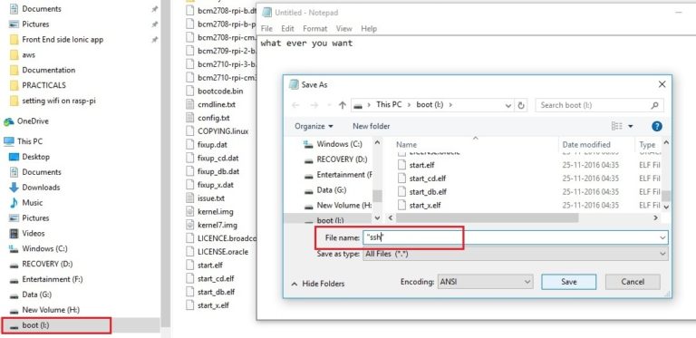 How to Setup Raspberry Pi 3 Model-B for Programming