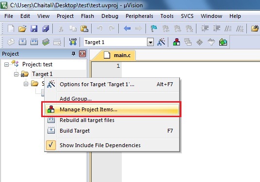 Use Keil uVision5 for LPC2148 ARM7 Microcontroller