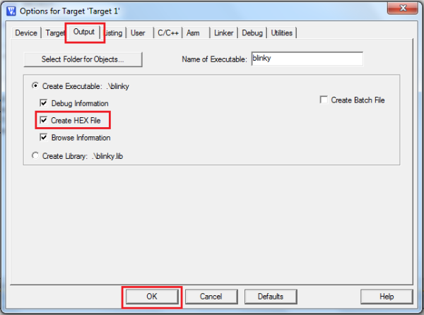 Create New Keil Project for ARM7 LPC2148